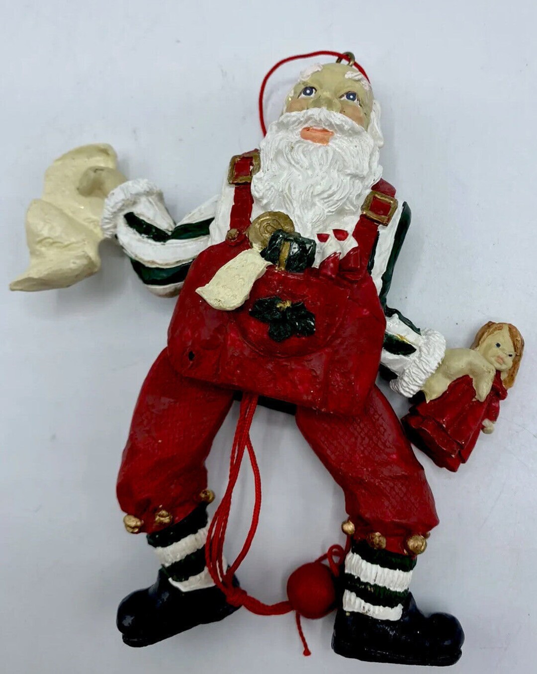 Vintage Jumping Jack Santa - Etsy