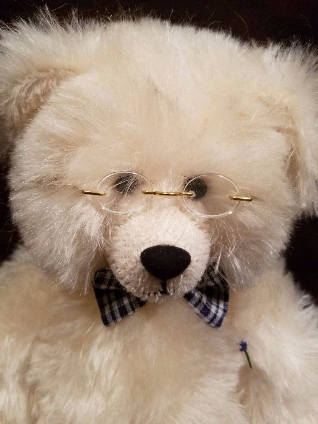 White Bear Named Colton by Jean Gadano and Mitsy Fry 14 Made by Tabby ...