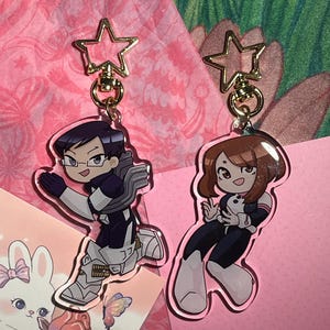 Mha Class 1-a Character Keychain - Etsy
