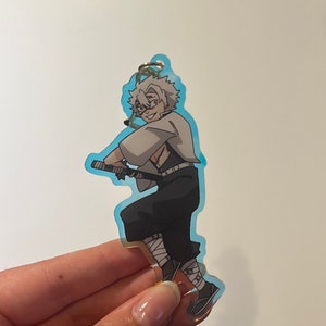 KNY Hashira Keychains - Etsy