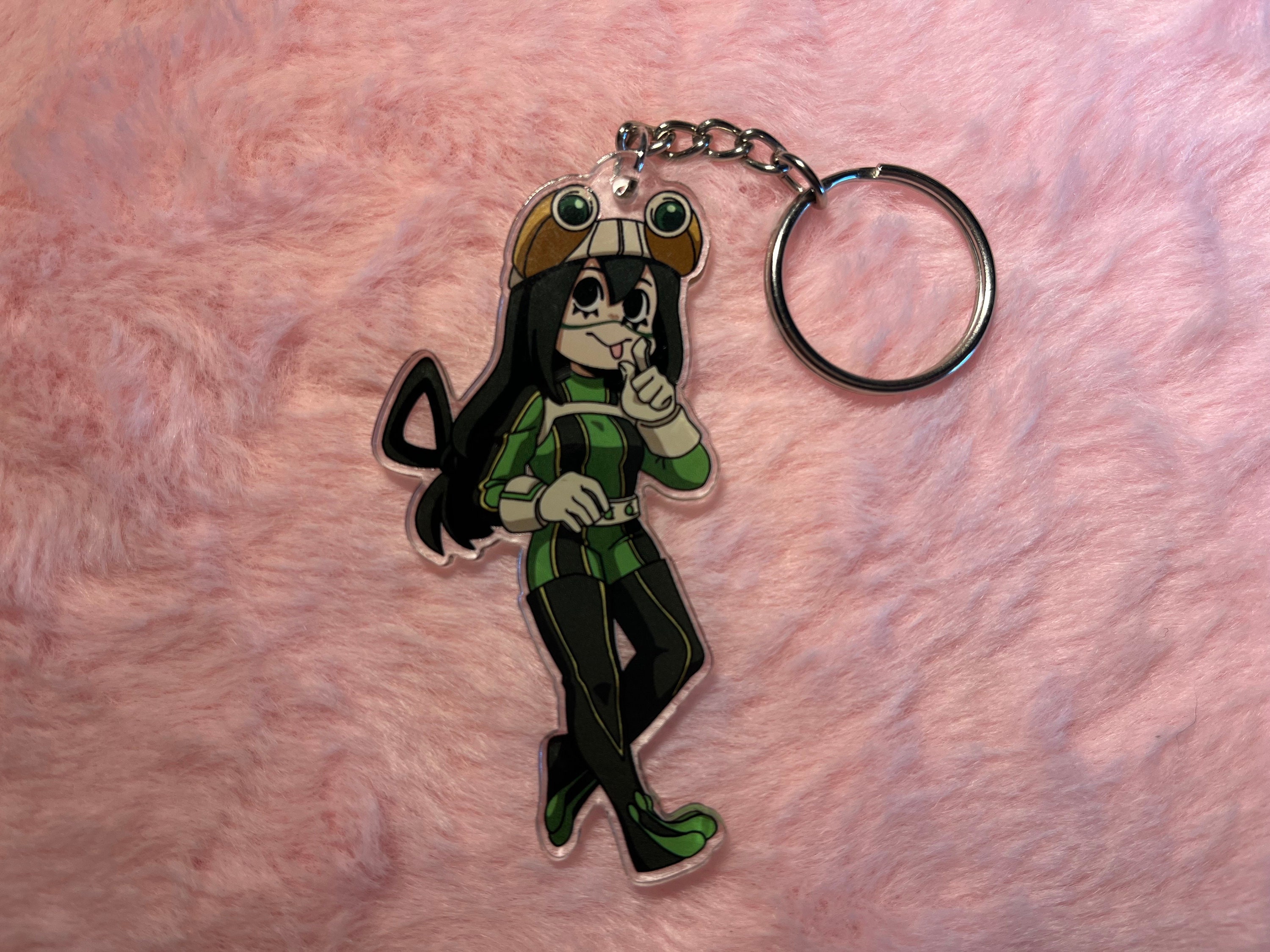 Bnha Girls Keychain - Etsy