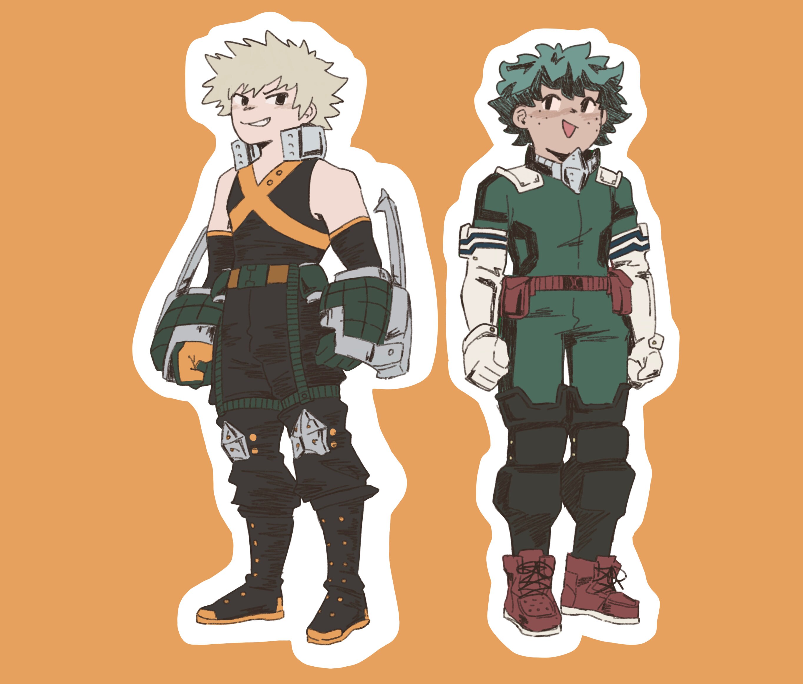 Mha Bkdk Sticker - Etsy