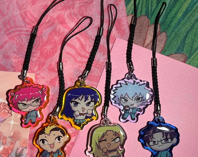 RESTOCKED Disastrous Life of Saiki K Anime 3” Double Sided Acrylic ...