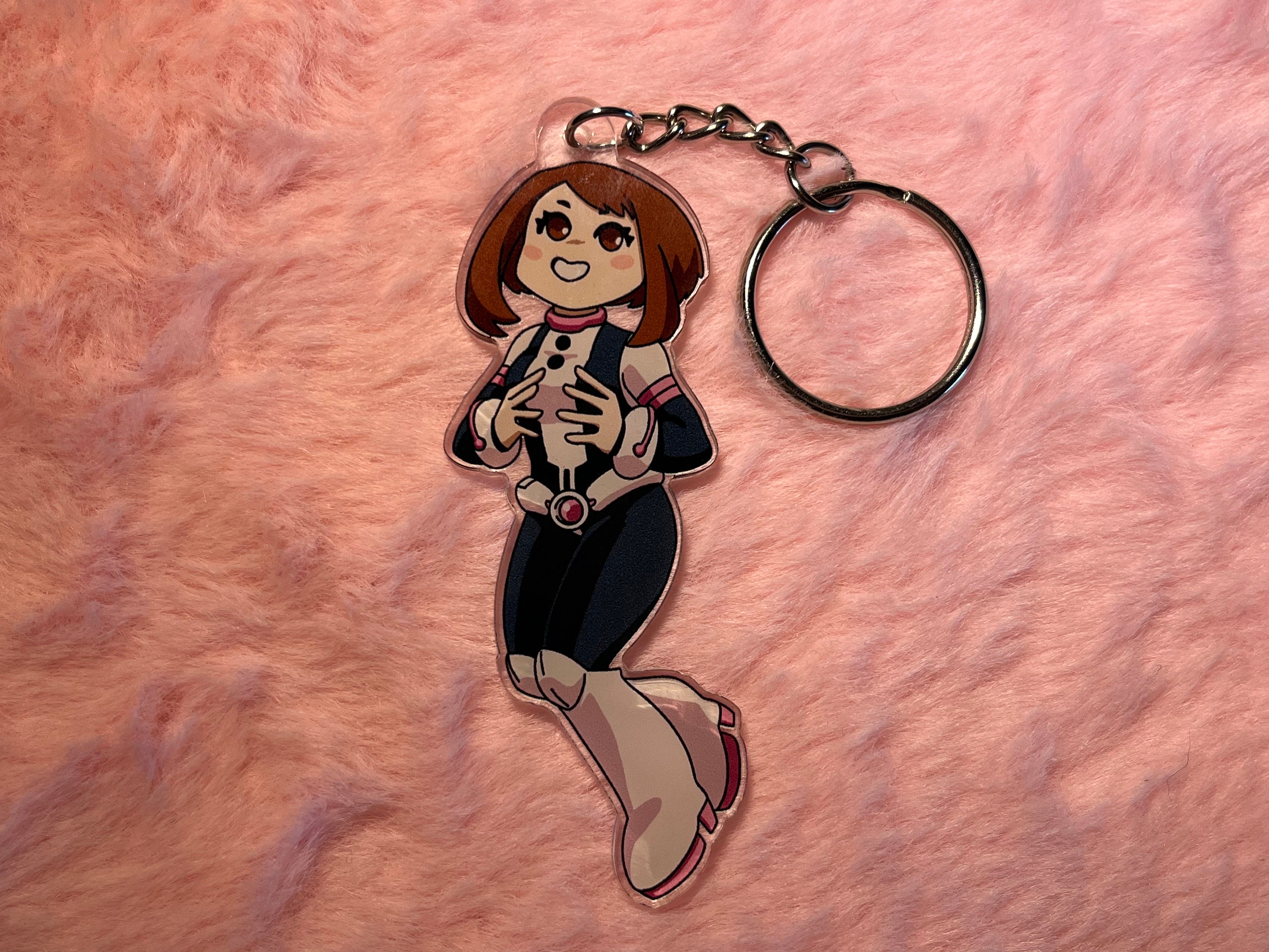 Bnha Girls Keychain - Etsy