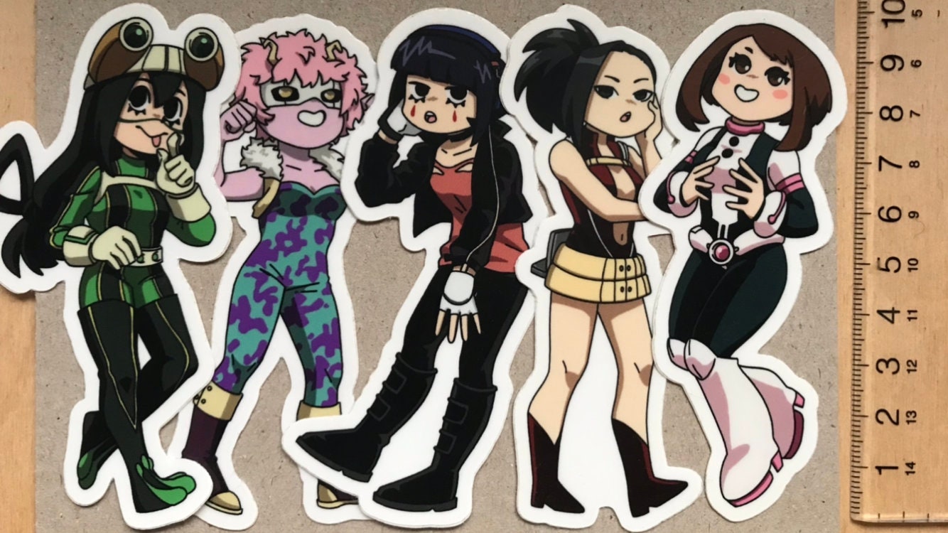 Mha Girls of 1-A Stickers - Etsy