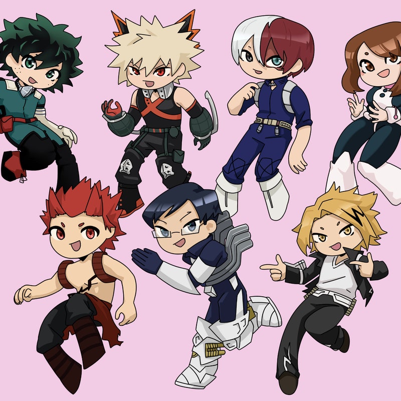 Mha Stickers - Etsy