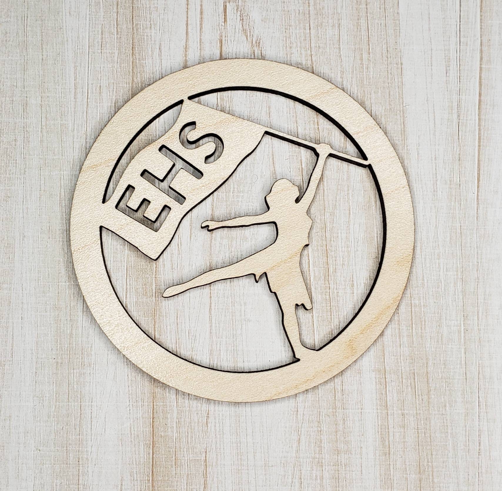 Personalized Color Guard Ornaments - Etsy