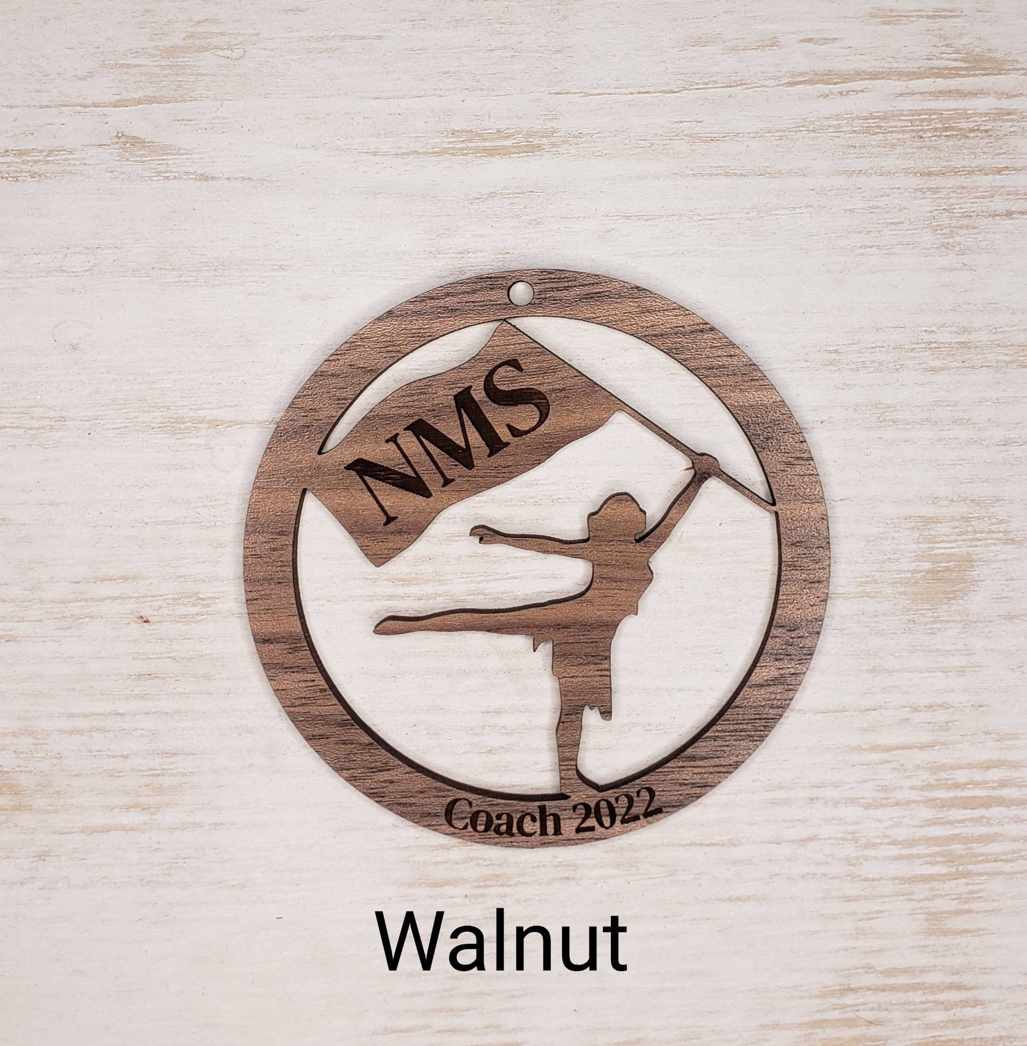 Personalized Color Guard Ornaments - Etsy