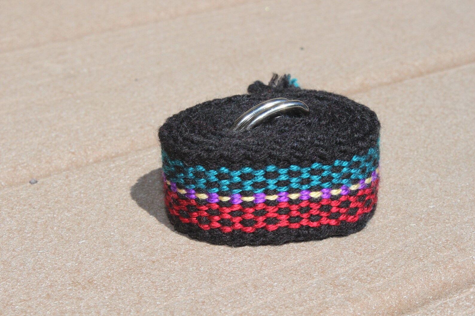 Dual colored checkered belt | Etsy