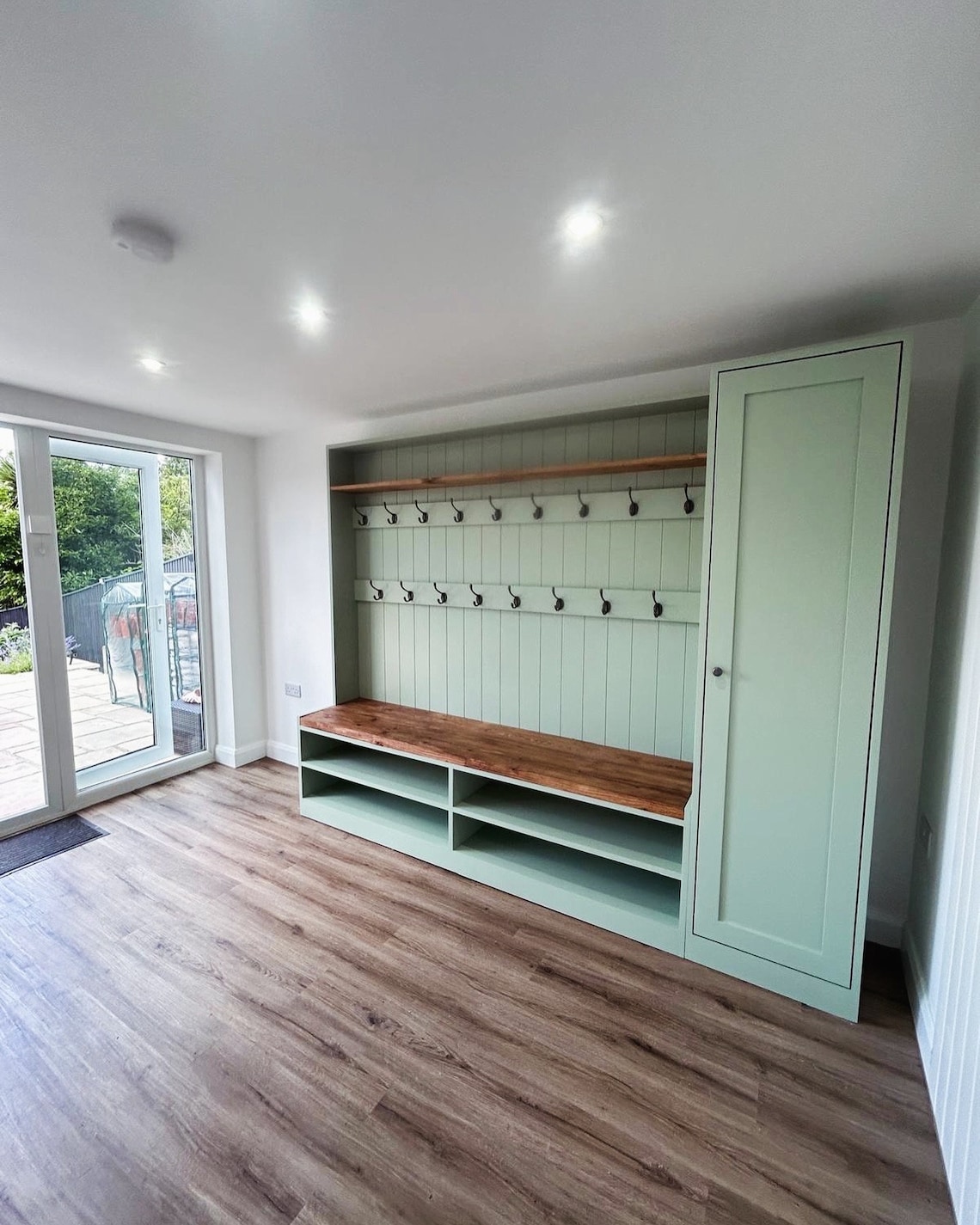 Cloakroom Cupboard & Hallway Bench, Bootroom, Hallway Shoe and Coat ...