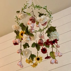 Garden Flower Mobile - Etsy