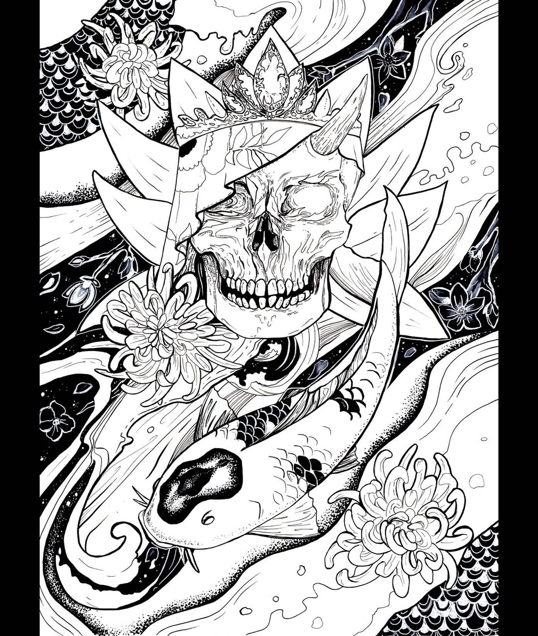 Ebb Coloring Page - Etsy