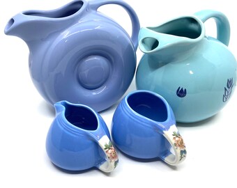 Hall Pitcher Hall Blue Pitcher Pitcher Vintage Pitcher - Etsy