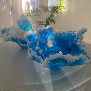 Made-to-order Resin Ocean Wave Vase - Etsy
