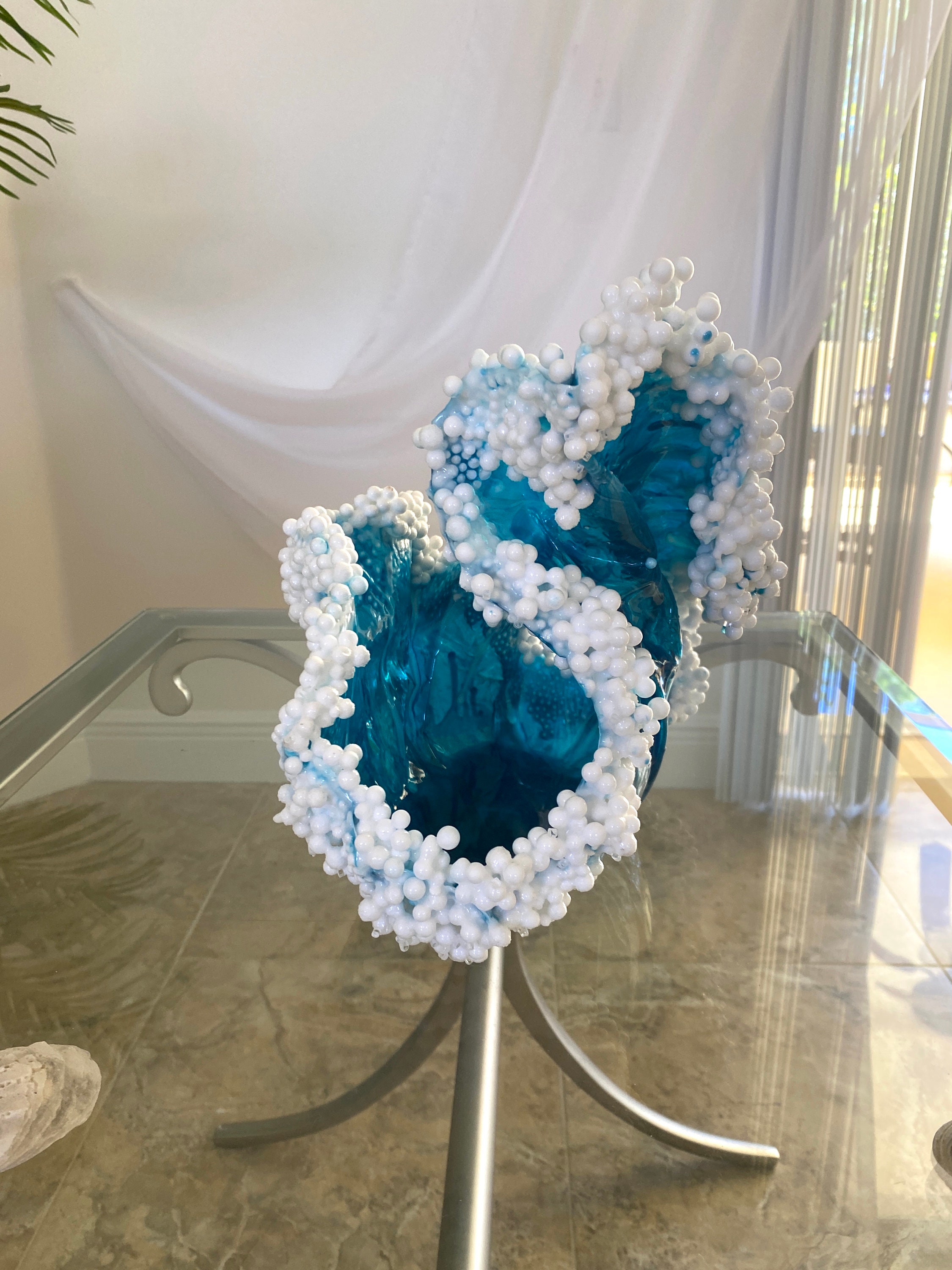 Made-to-order Resin Ocean Wave Vase - Etsy