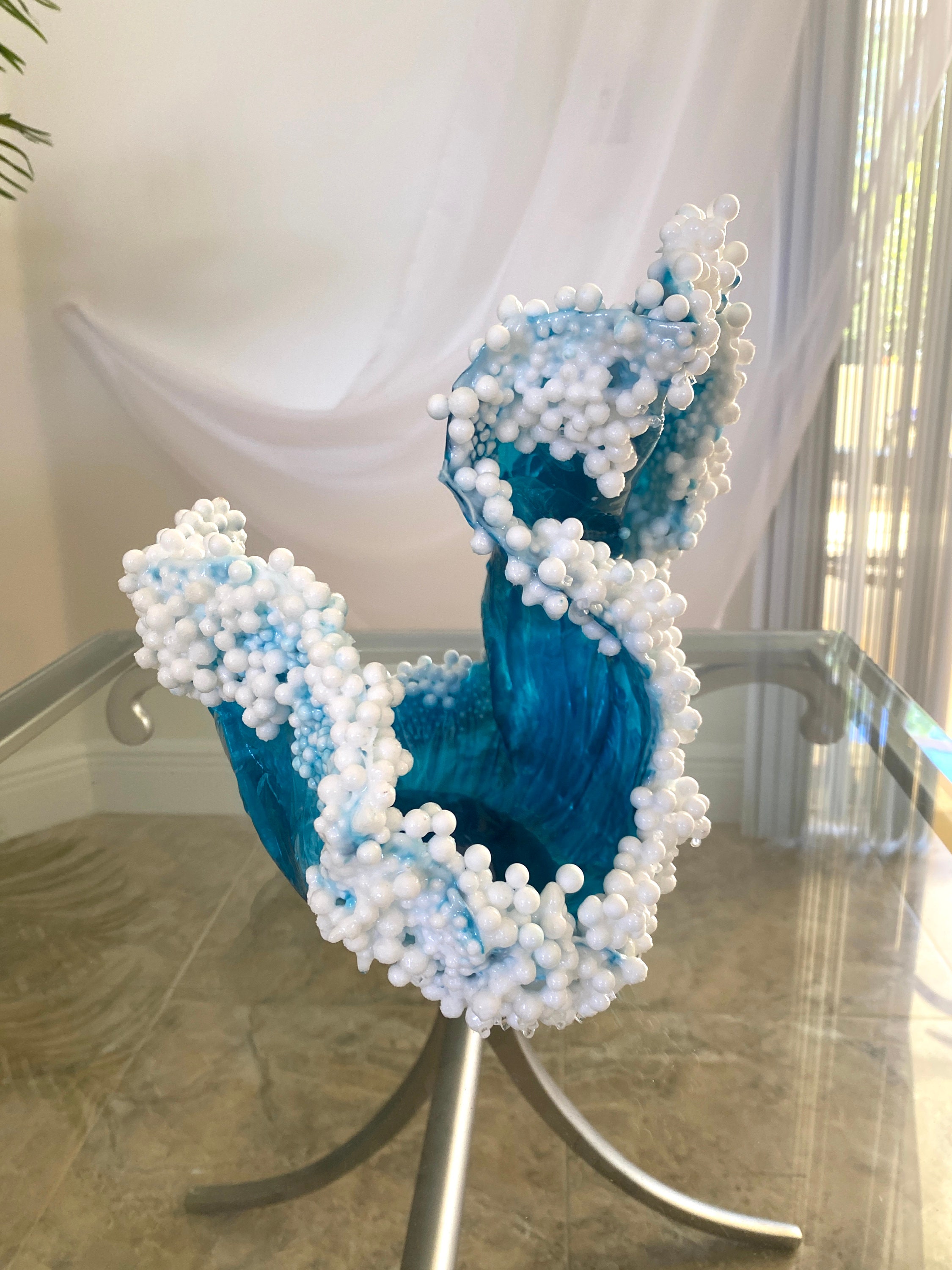 Made-to-order Resin Ocean Wave Vase - Etsy
