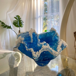 Made-to-order Resin Ocean Wave Vase - Etsy