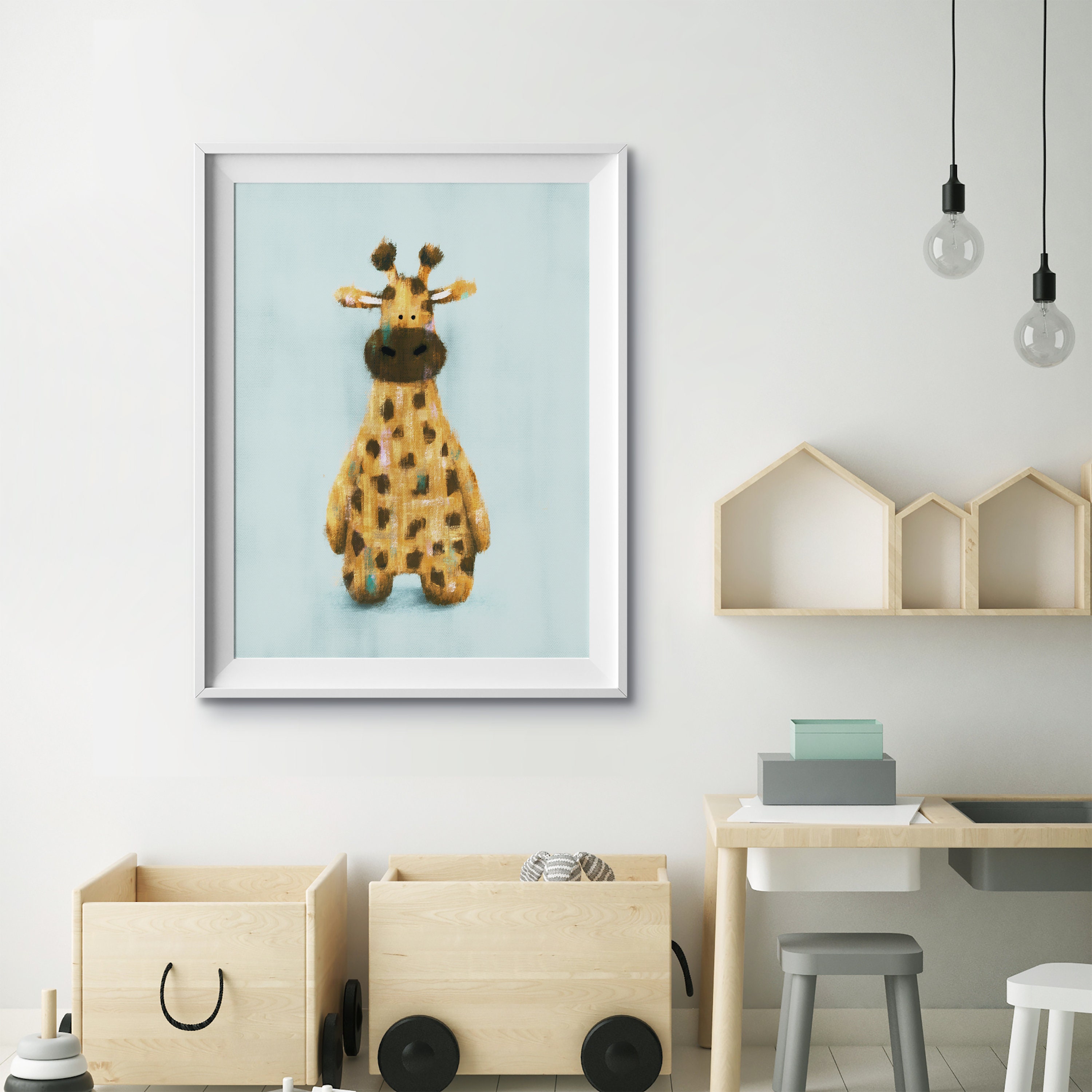 Raffi the Giraffe Nursery Print | Giraffe Print | Safari Nursery Print ...