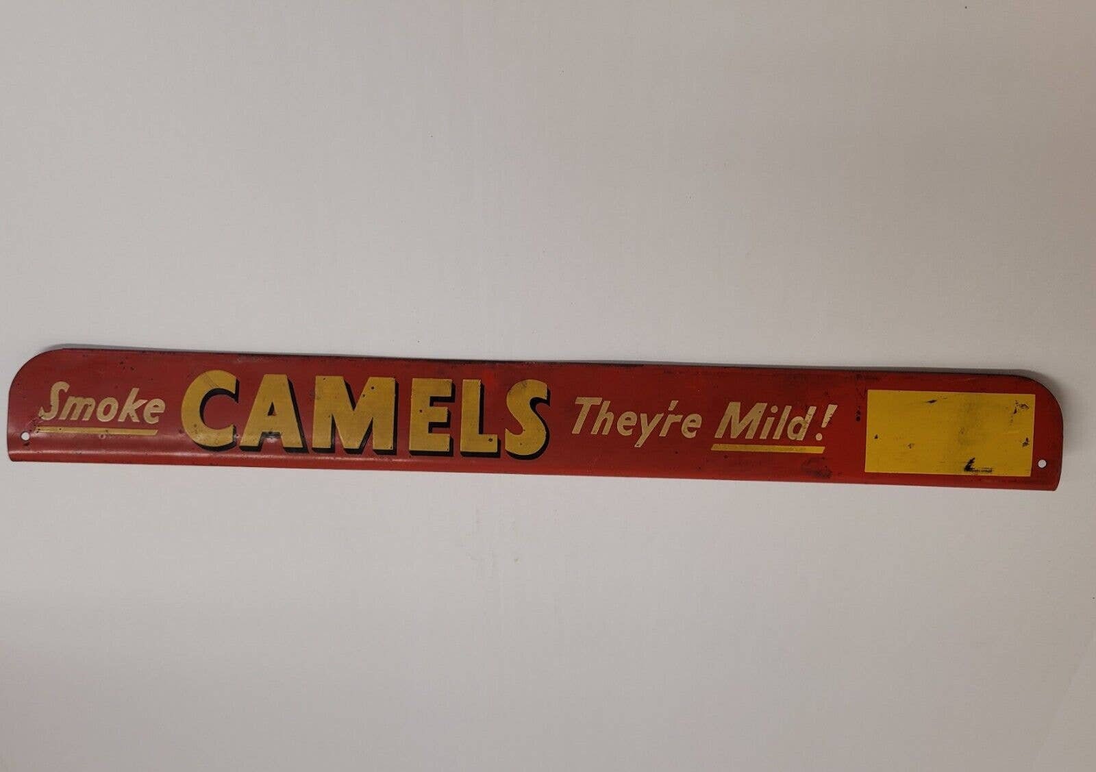 Vintage Camel Cigarettes Tin Sign Smoke Camels They're - Etsy