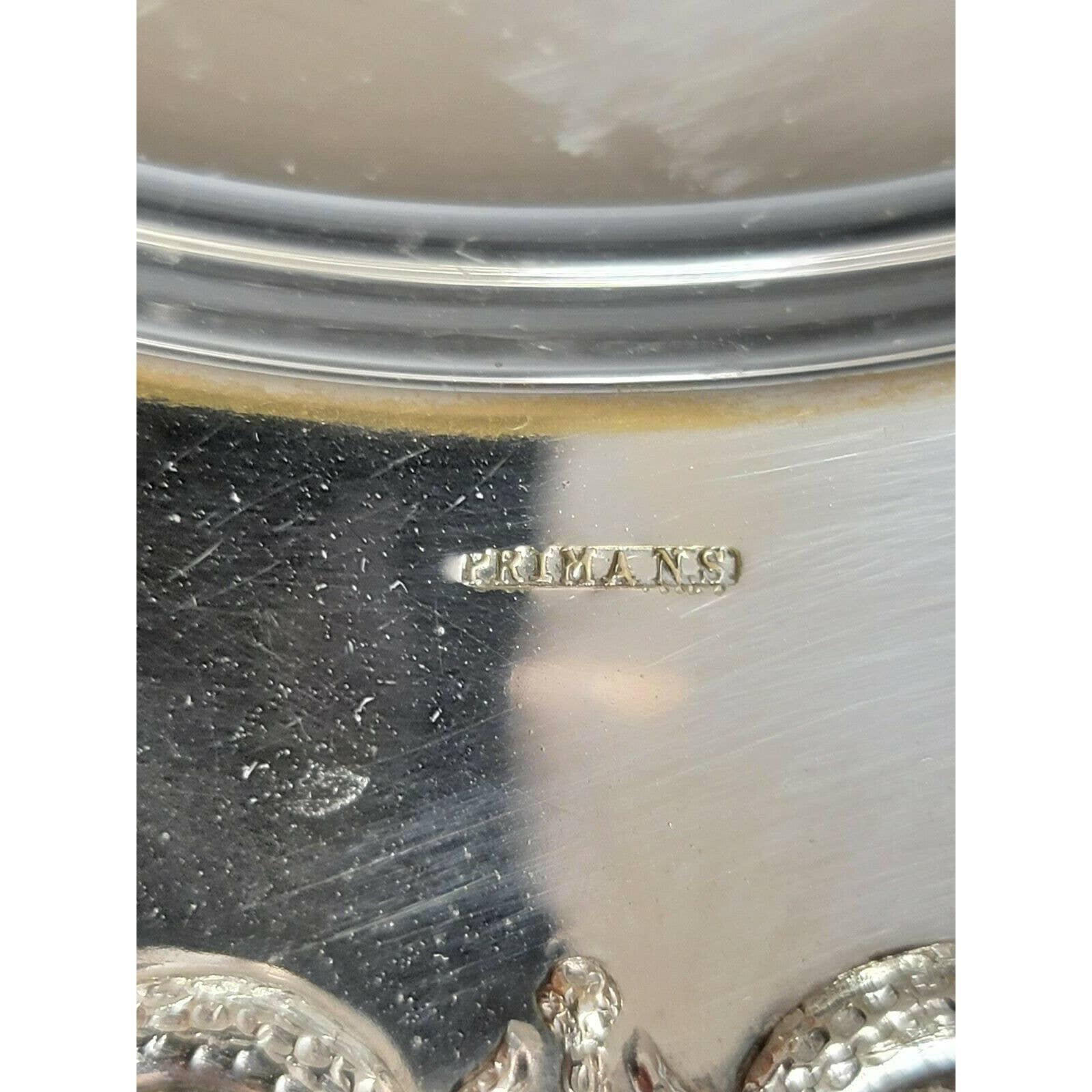 Vintage Primans Sweden Silver Plated Nut/candy Plate Dish - Etsy
