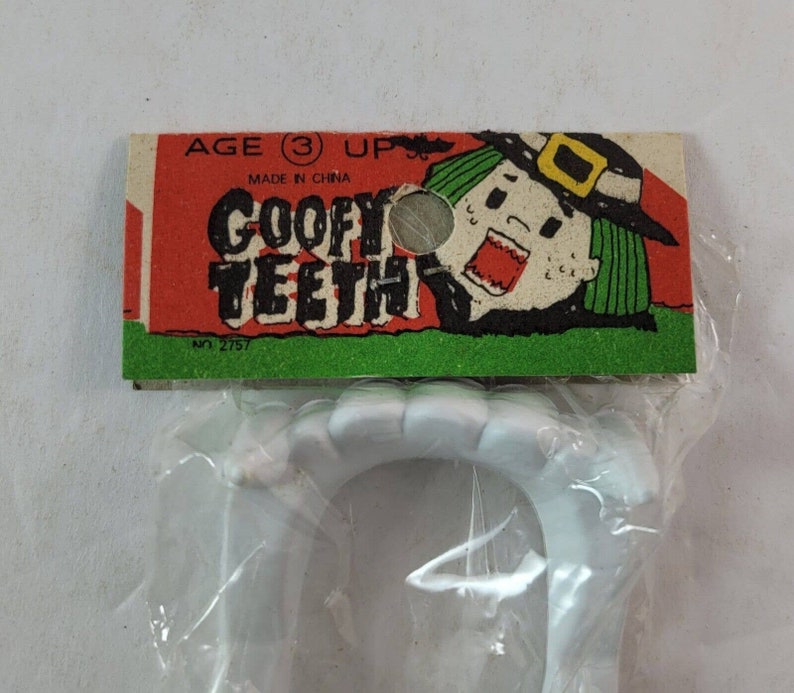 Vintage Halloween Witch Goofy Teeth Collectable Sealed 1990's NOS ...