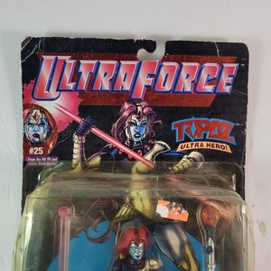 Vintage Ultraforce Topaz Ultra Hero Action Figure Galoob 75596 NIB ...