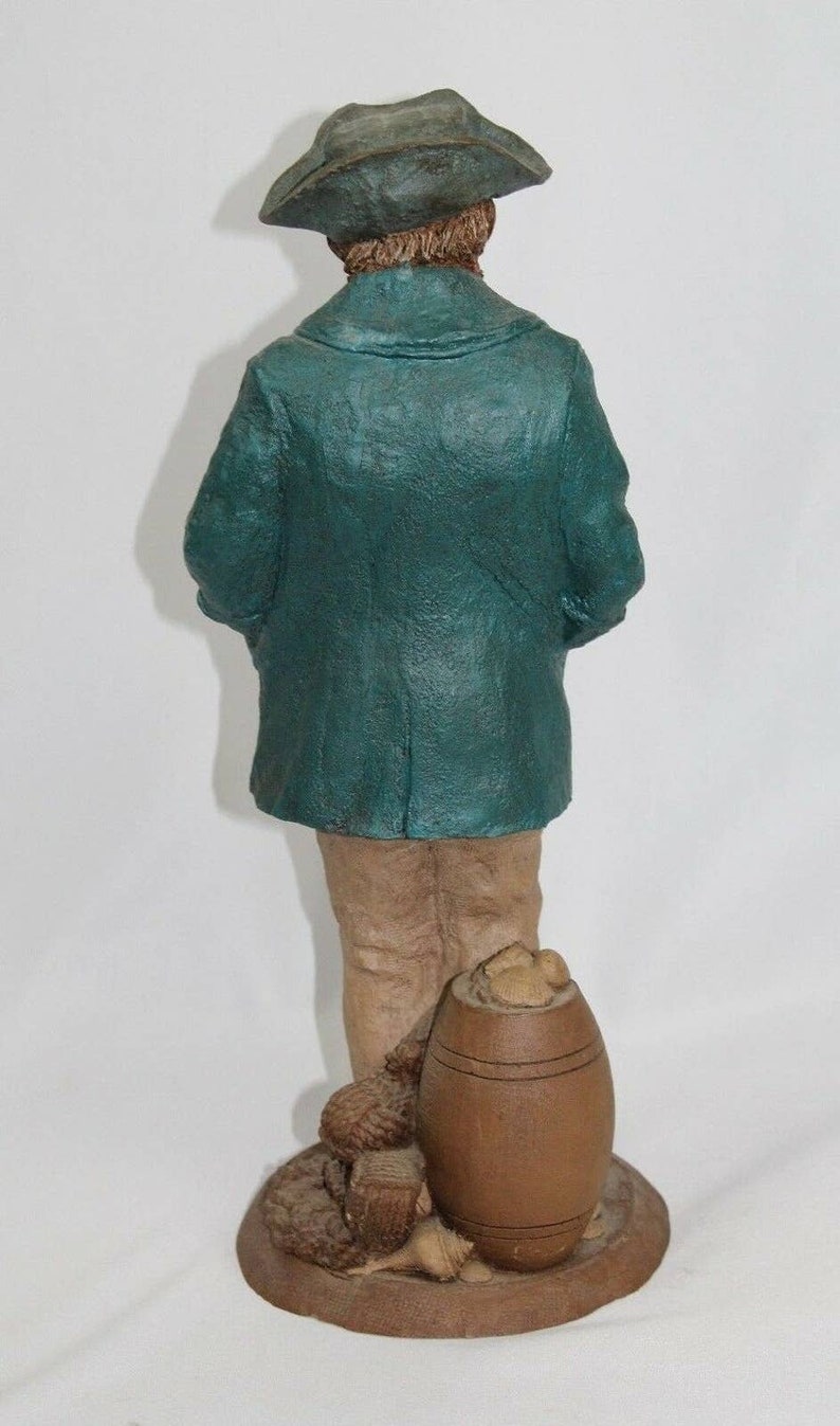 SIGNED Tom Clark Statue Figure Abraham Ship Captain - Etsy