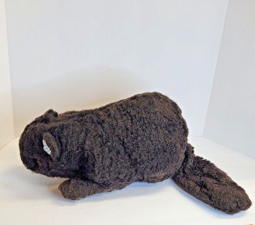 Original Ms. Noah Beaver Plush Stuffed Animal Vintage 16 70's 80's - Etsy