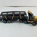 Vintage REMCO Racing 1986 Semi Car Carrier Transport Truck Toy Black 12 ...