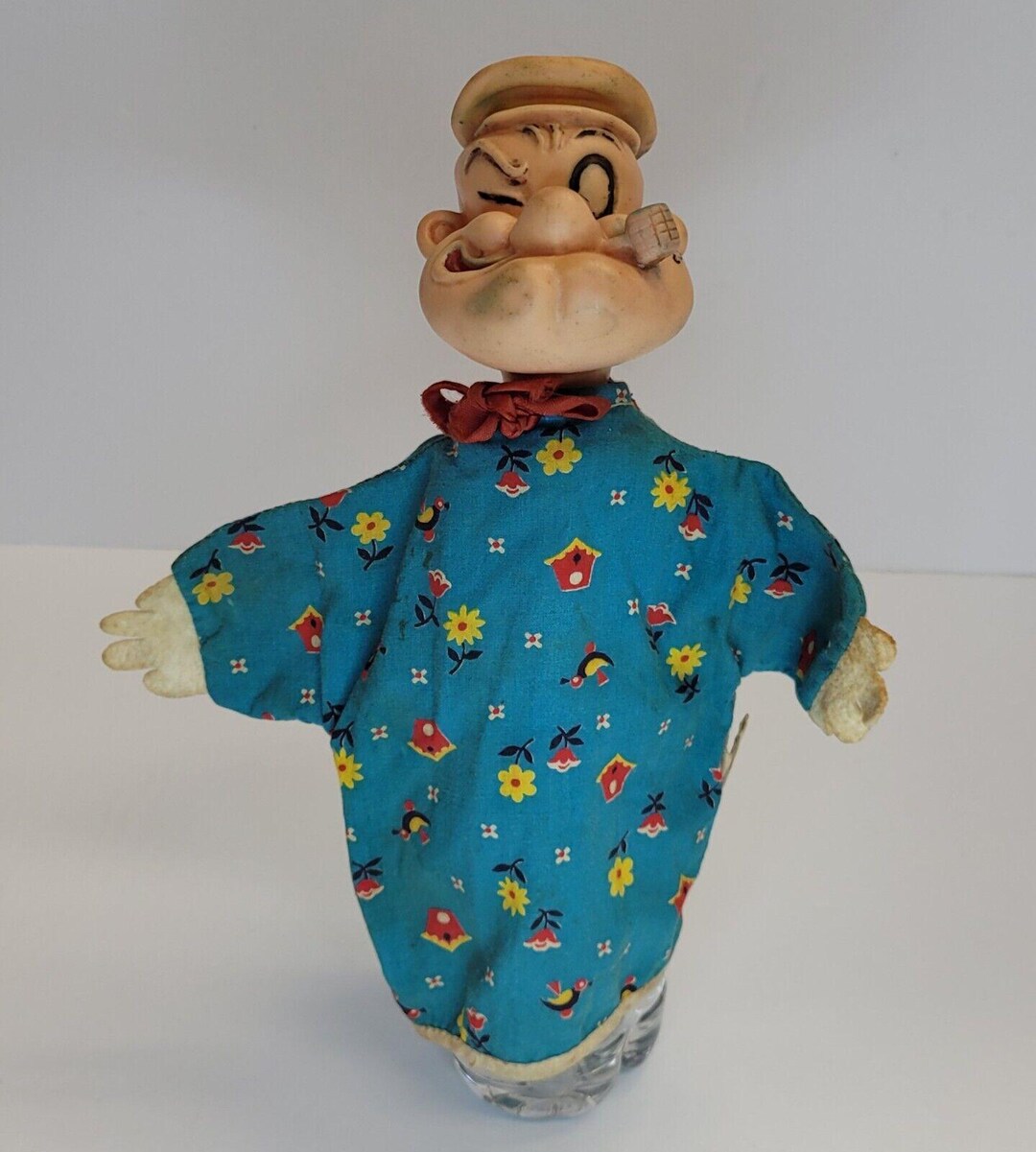 Vintage Popeye Hand Puppet 1950s Gund Mfg 11 1955 Cloth Rubber Head - Etsy