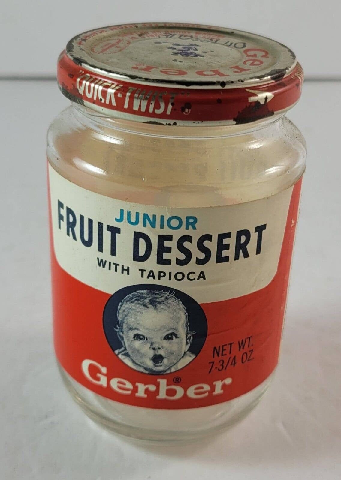 Vintage Gerber Baby Food Jar 1960s Fruit Dessert Tapioca - Etsy