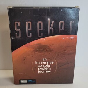 Seeker Immersive 3D Solar System Journey Software Windows Vista XP - Etsy