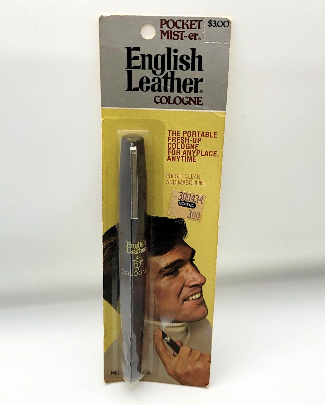 Rare Men's English Leather Cologne Portable Pen Shaped 1/4 Oz Pocket ...