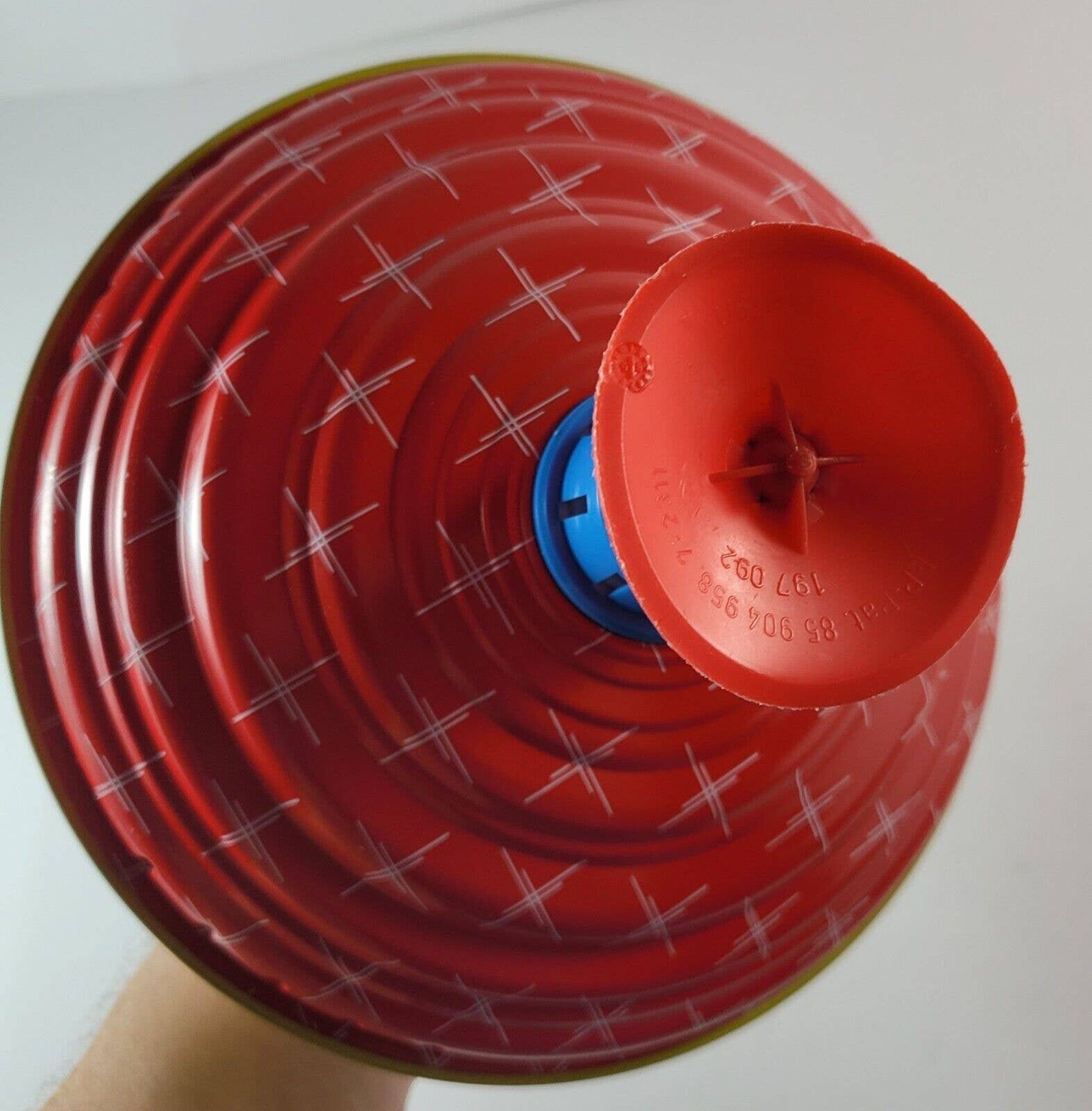 Vintage LBZ Hand Spinning Top Tin Litho Toy With Cartoon - Etsy