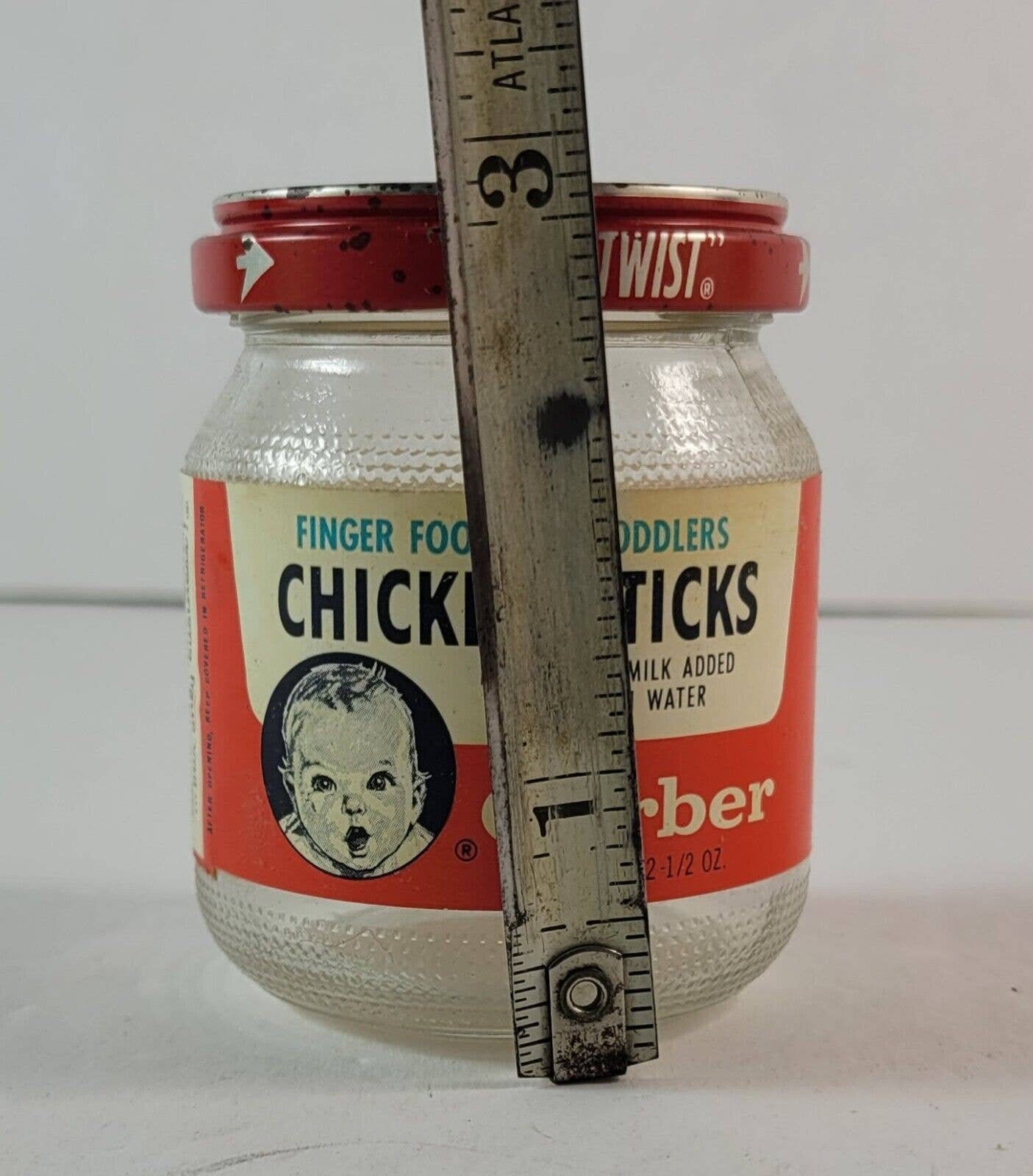 Vintage GERBER 1960s/70s Chicken Sticks Toddler Baby Food Jar - Etsy