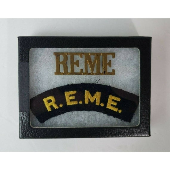 Vtg British WWII Era REME Royal Electrical Mechanical… - Gem
