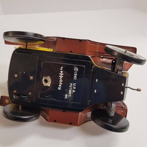 Vintage 1961 Hubley Mr. Magoo Battery Op Tin Litho Car WORKS VGC ...