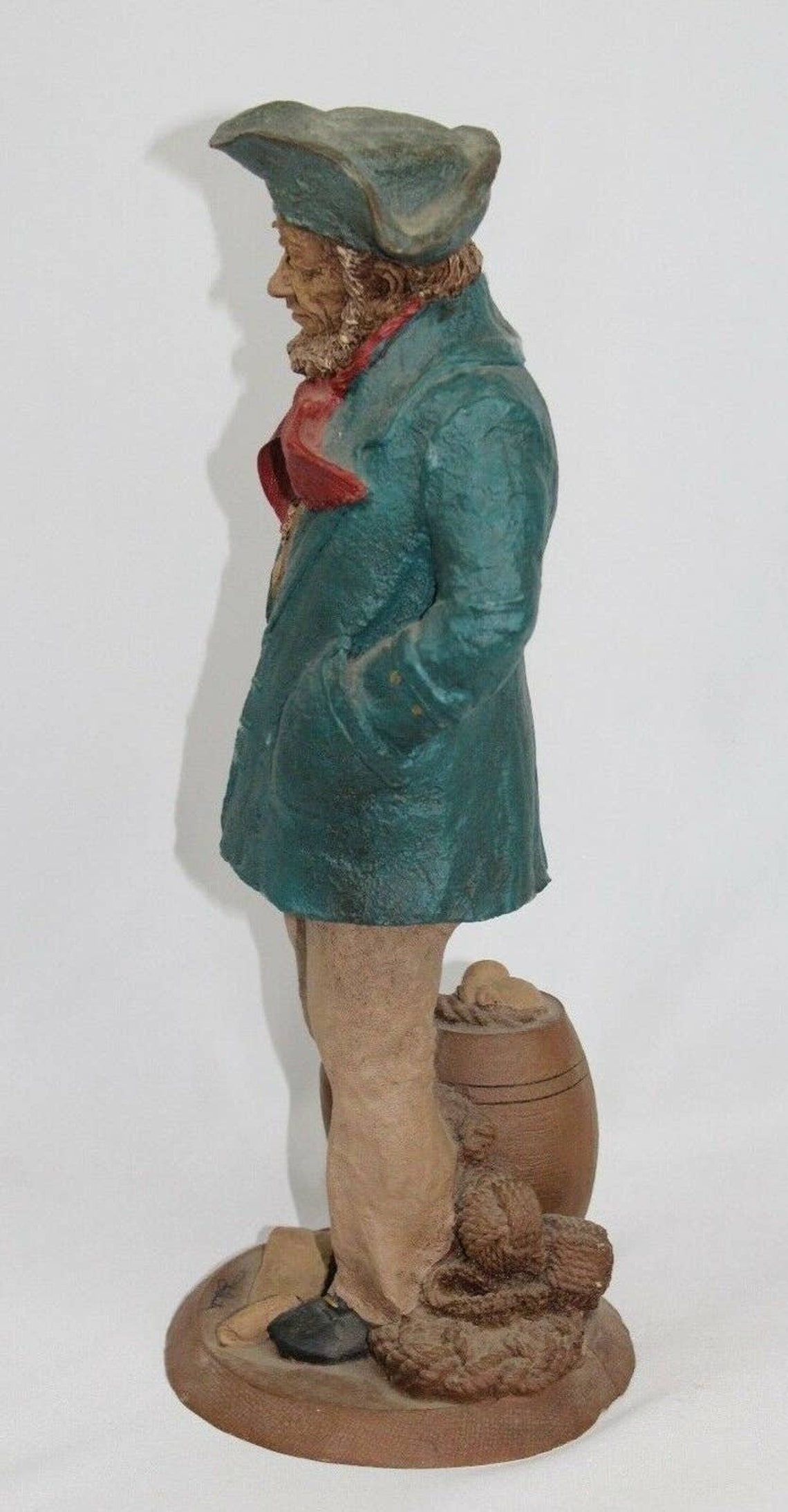 SIGNED Tom Clark Statue Figure Abraham Ship Captain - Etsy