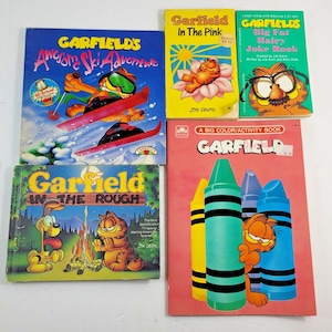 Lot of 5 Vintage Garfield Books - 70s/80s/90s - Storybooks, Comics ...