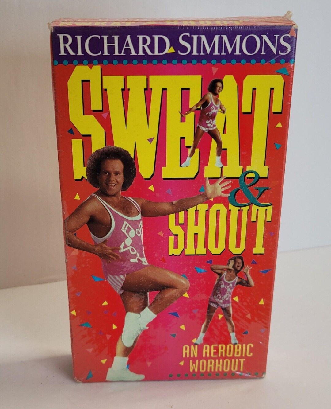 Sweat & Shout (VHS, 1994) Richard Simmons Brand New SEALED 80’s ...