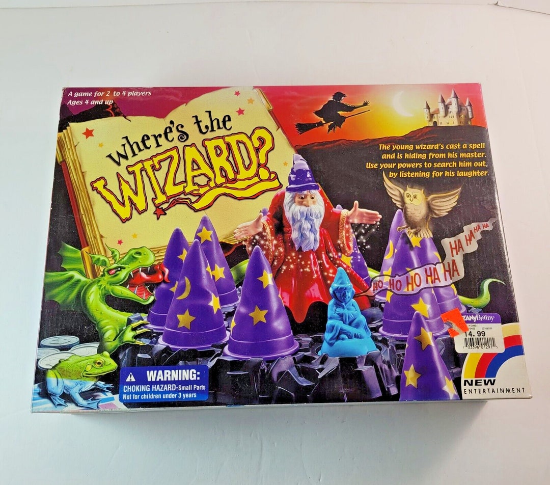 Where's the Wizard Listening and Guessing Game for Ages 4 From Zany ...