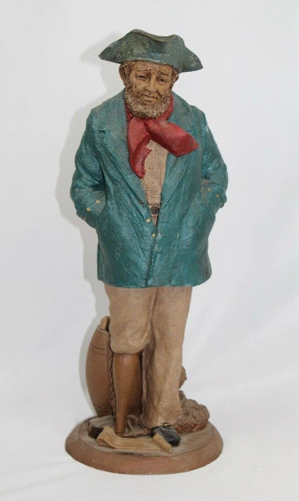 SIGNED Tom Clark Statue Figure Abraham Ship Captain - Etsy