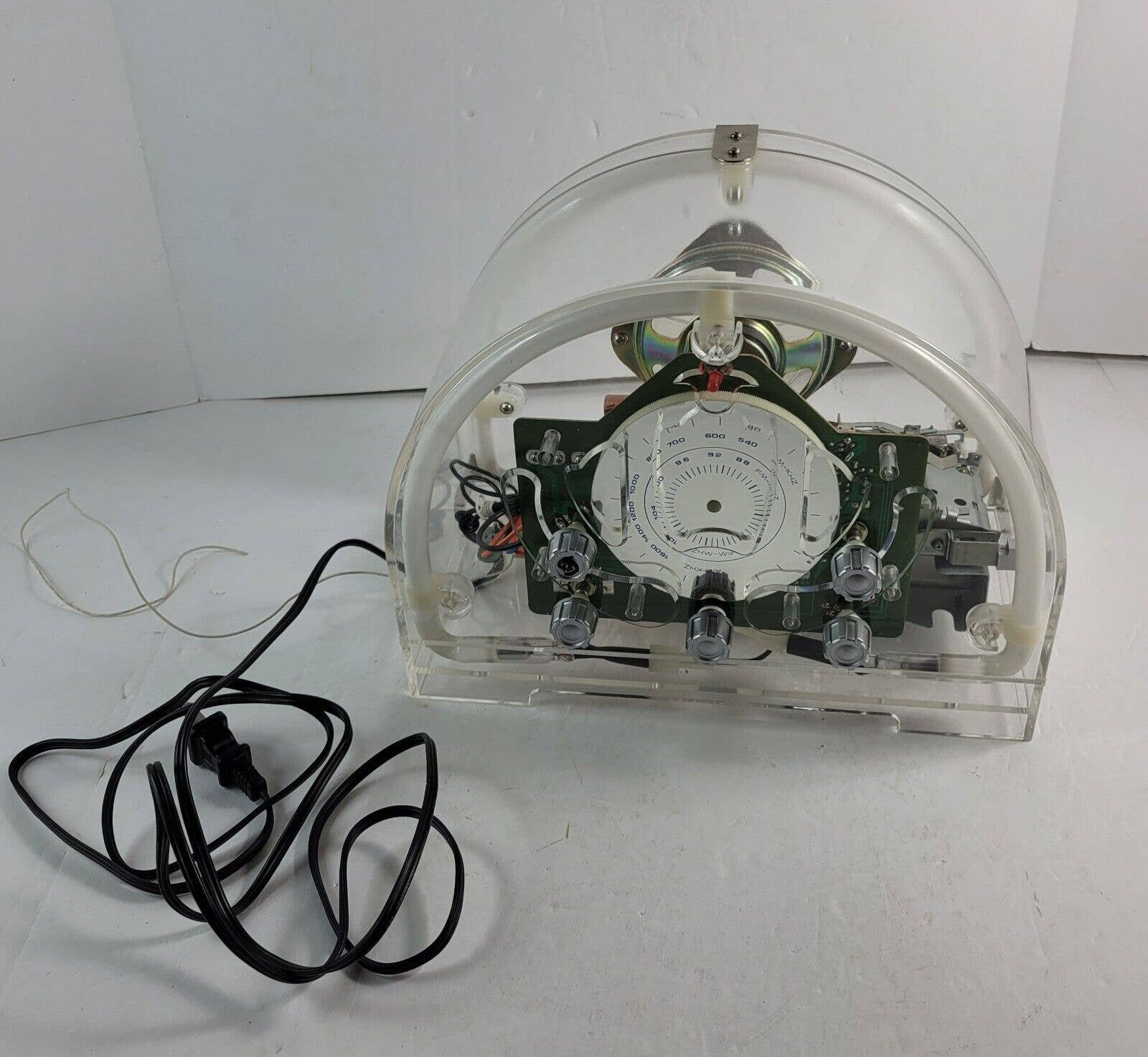 Vtg Sonic Clear See Thru AM/FM Neon Radio Cassette Radio Works - Etsy