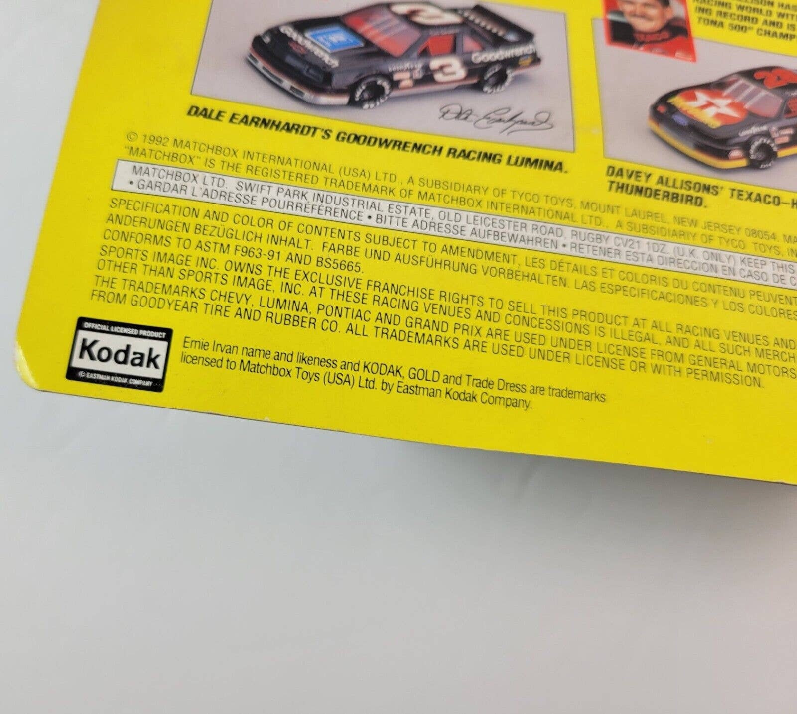 Matchbox Super Stockers Davey Allison 28 Havoline 1:43 Scale - Etsy