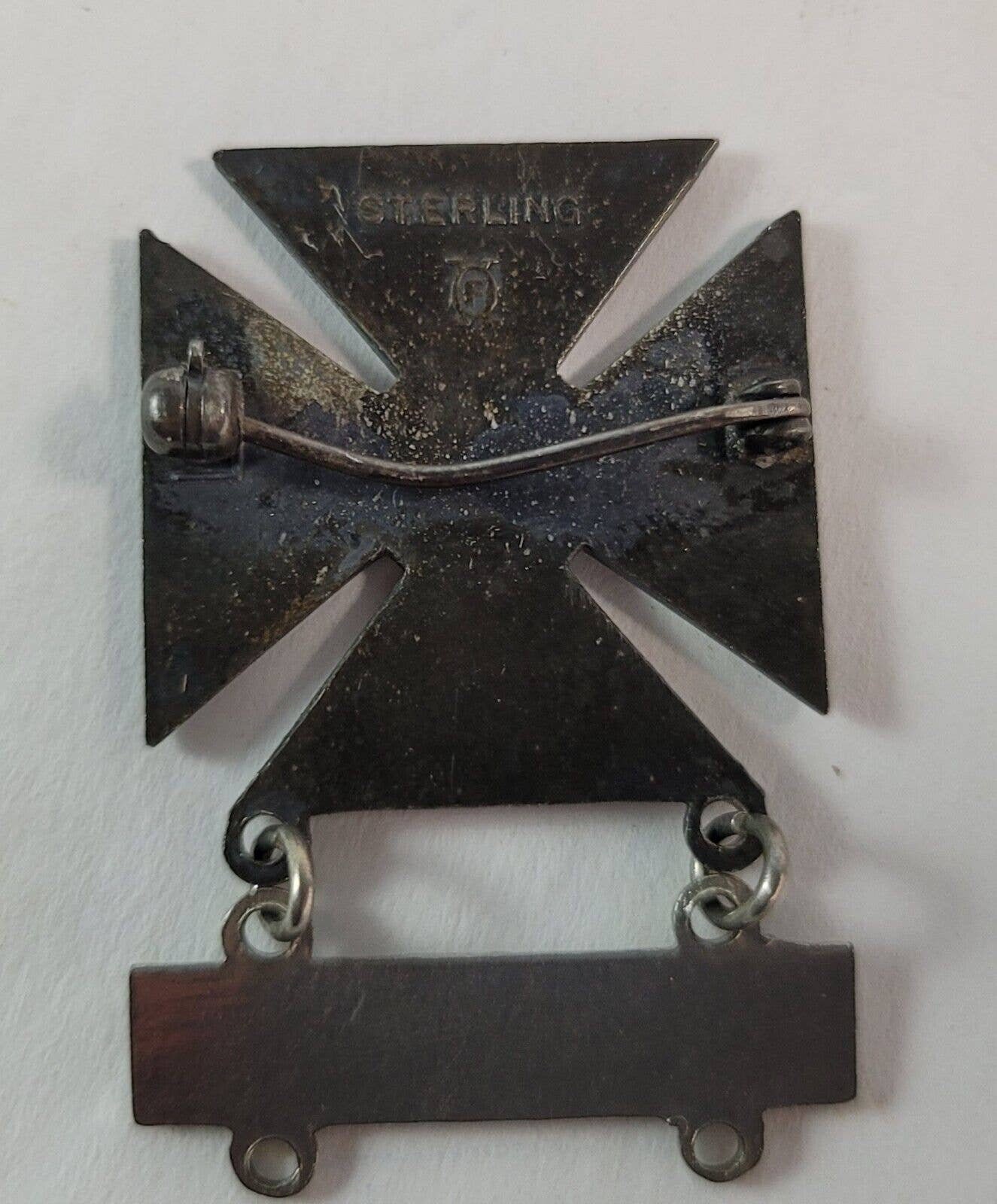 WWII US Army Iron Cross Marksman Badge Silver Pin PISTOL Bar - Etsy