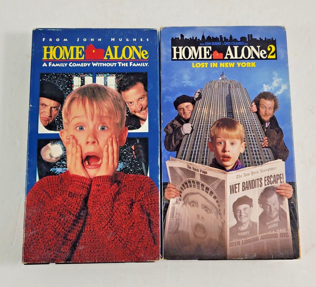 Home Alone 1 & 2 VHS Lot of Two 2 Movies Christmas Holiday - Etsy