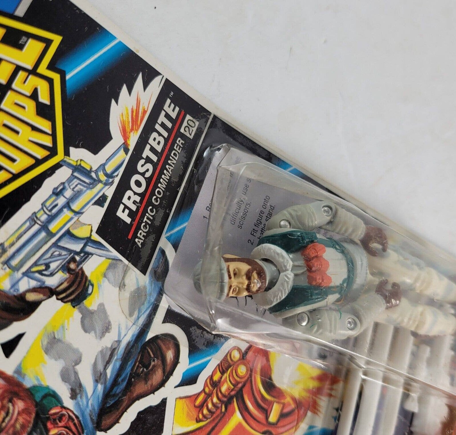 Vintage Frostbite Battle Corps GI Joe Action Figure NEW Sealed - Etsy