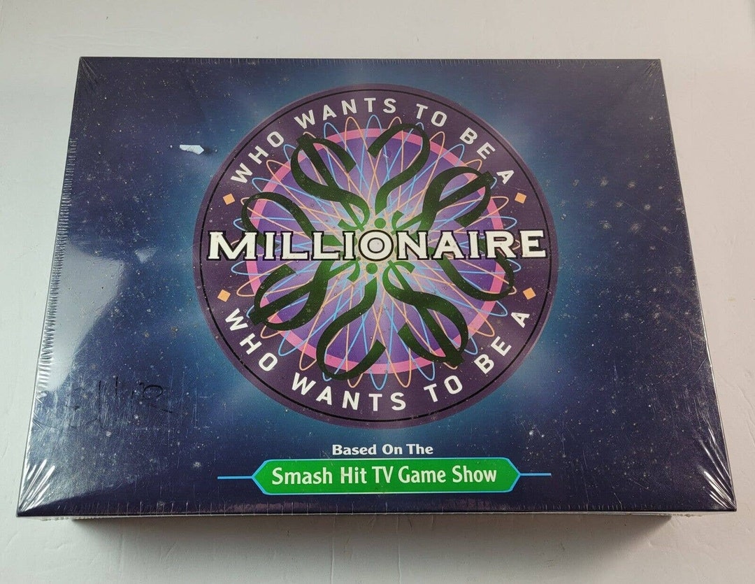 Who Wants to Be a Millionaire Game Board Game 2000 Pressman Toy Sealed ...