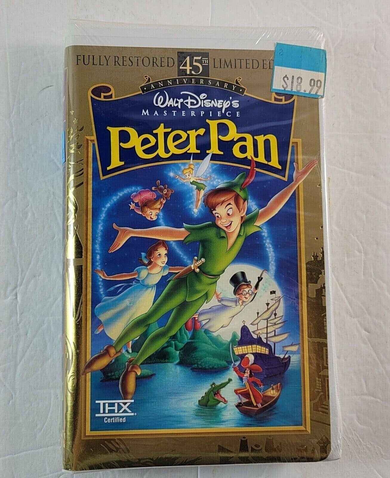 Walt Disney VHS Peter Pan 45th Anniversary Fully Restored - Etsy