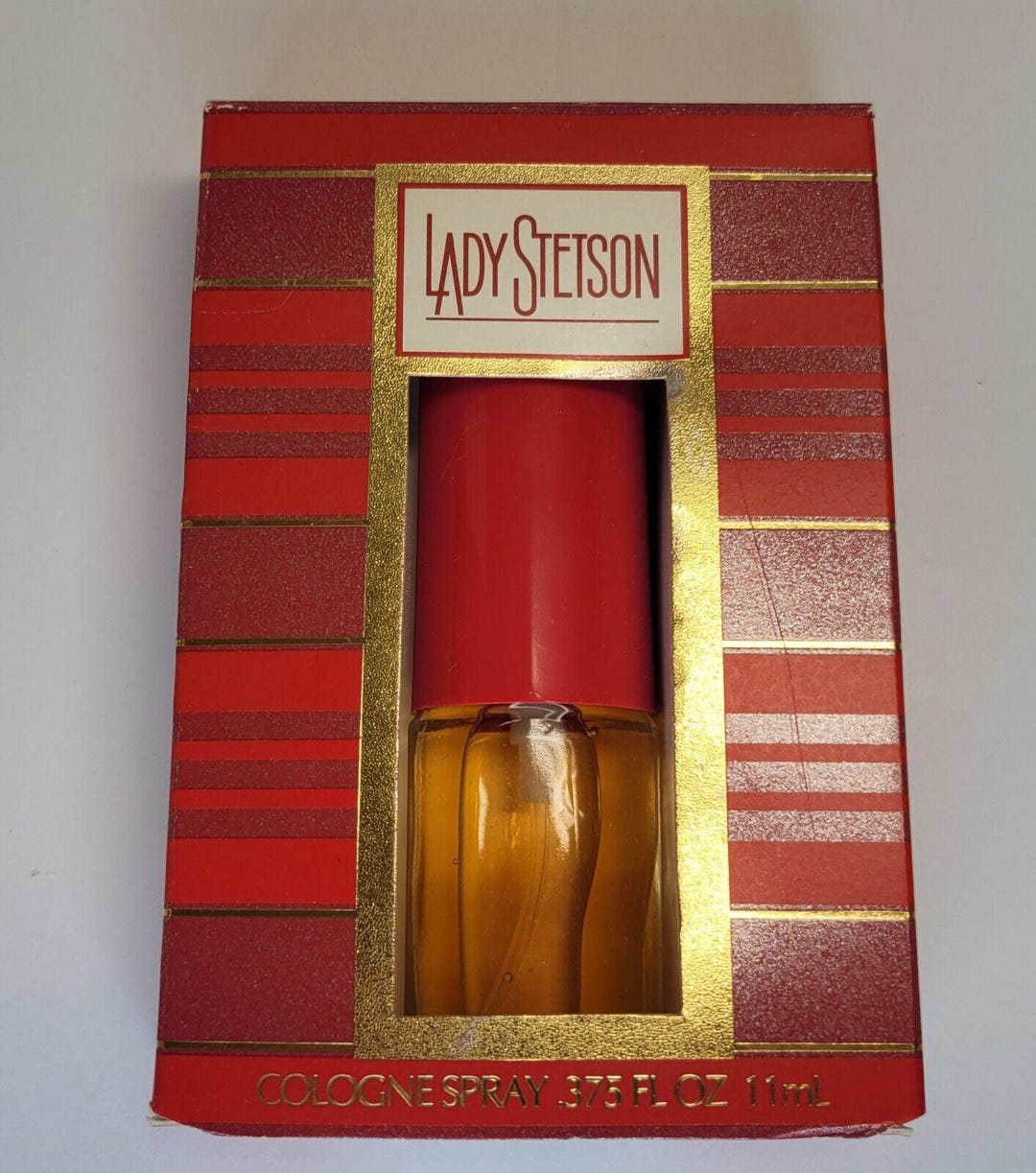 Vintage LADY STETSON Cologne Spray for Women .375 Fl Oz. NOS Boxed Coty ...